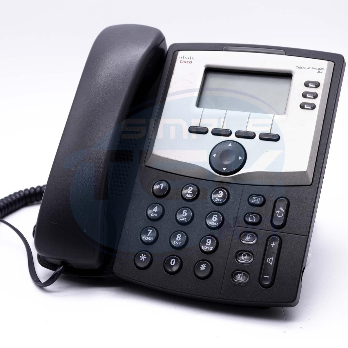 CISCO SPA 303 G2 TELEFONO IP VOIP A 3 LINEE CON DISPLAY E PORTA PC ...