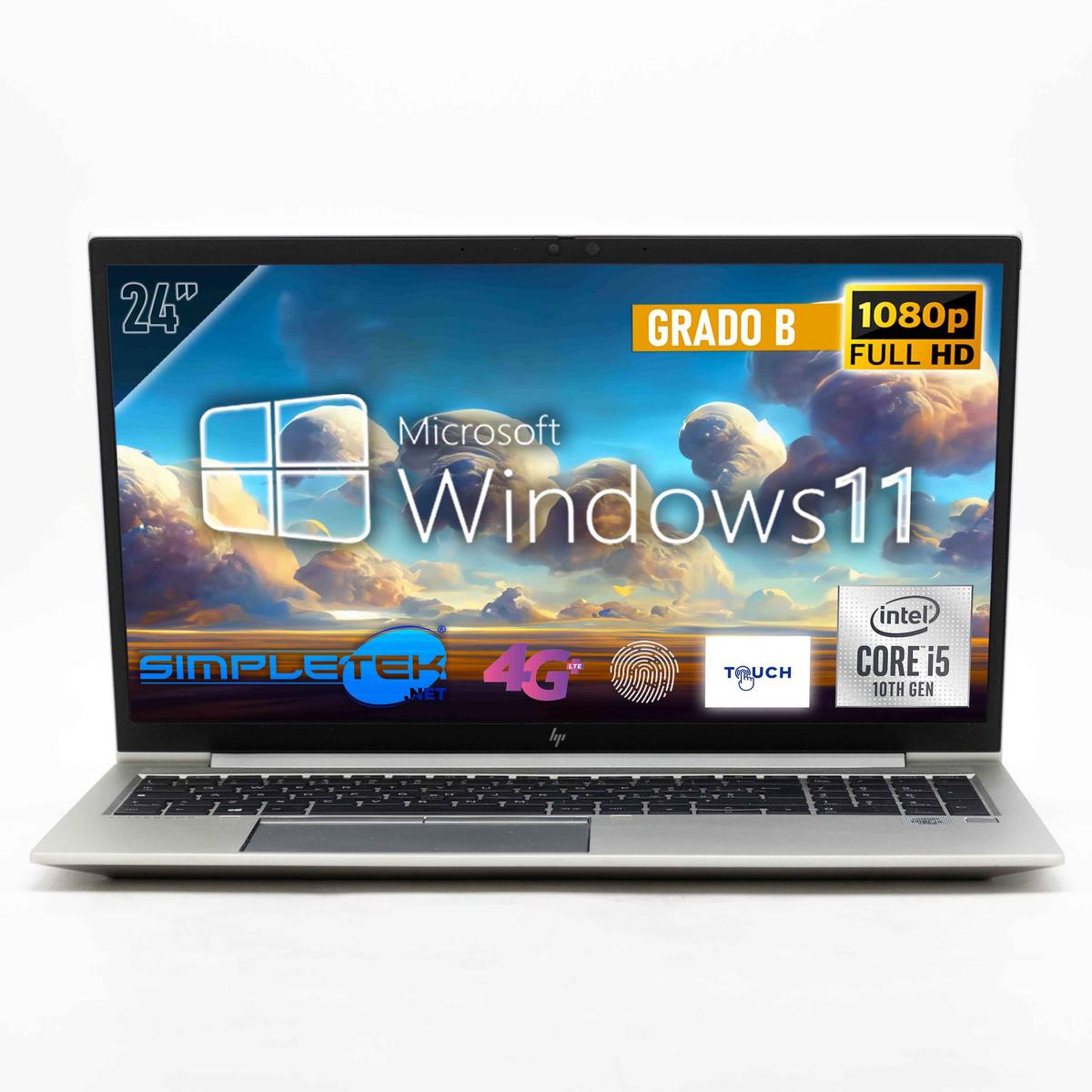 HP 850 G7 15,6" i5 10° TOUCH SCREEN WINDOWS 11 PRO TOUCHSCREEN LAYOUT ...