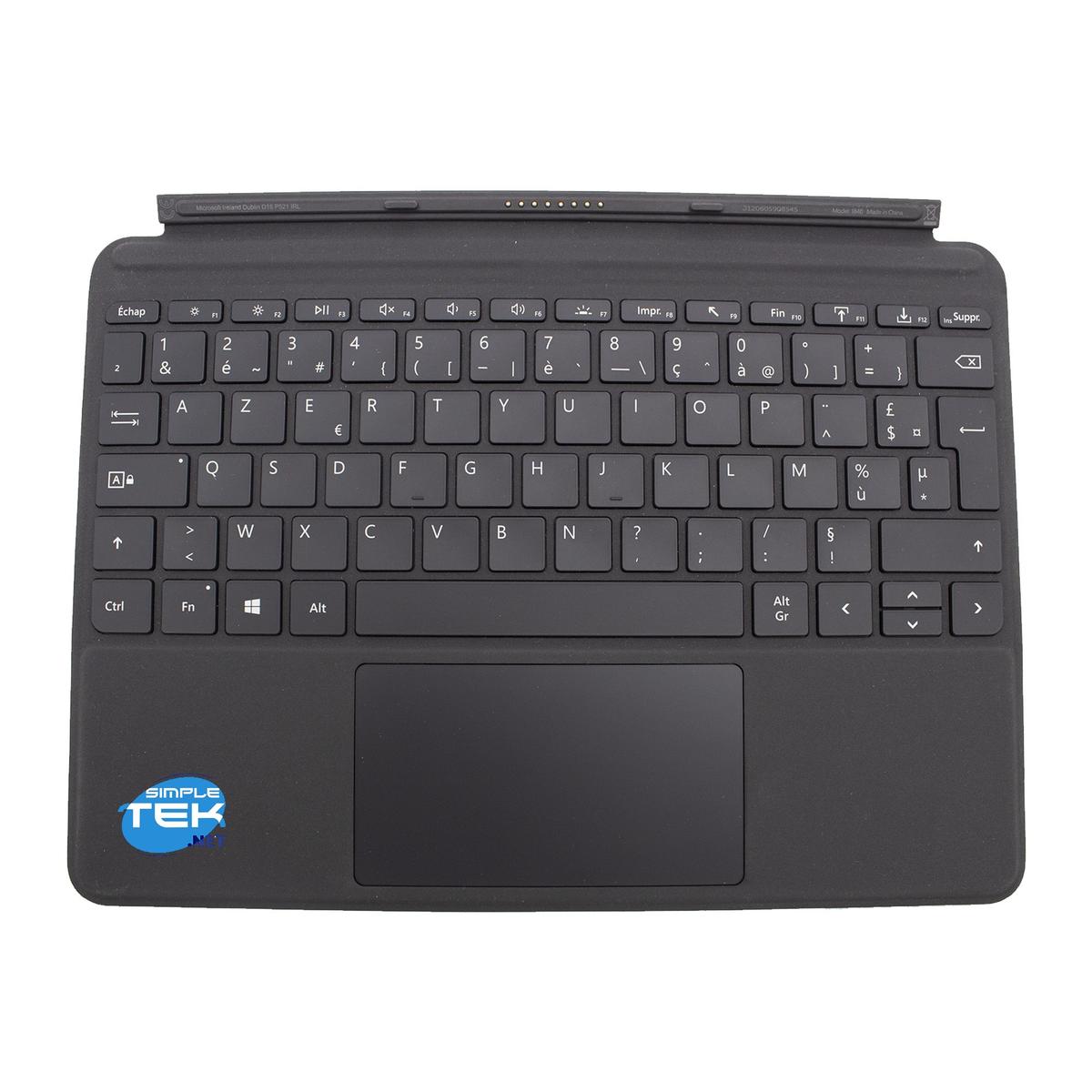 MICROSOFT SURFACE GO 1 2 3 TASTIERA ORIGINALE 1840 AZERTY FRANCESE FR ...