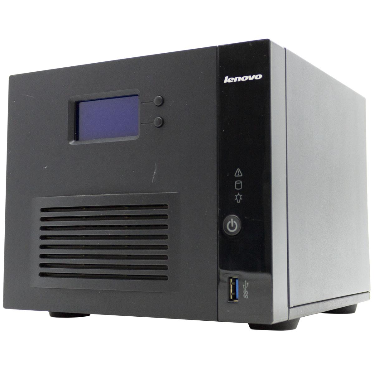 LENOVO IX4-300D NAS SERVER IOMEGA DATI 4 BAY 4 X HDD 2TB RAID 5 5,4TB ...