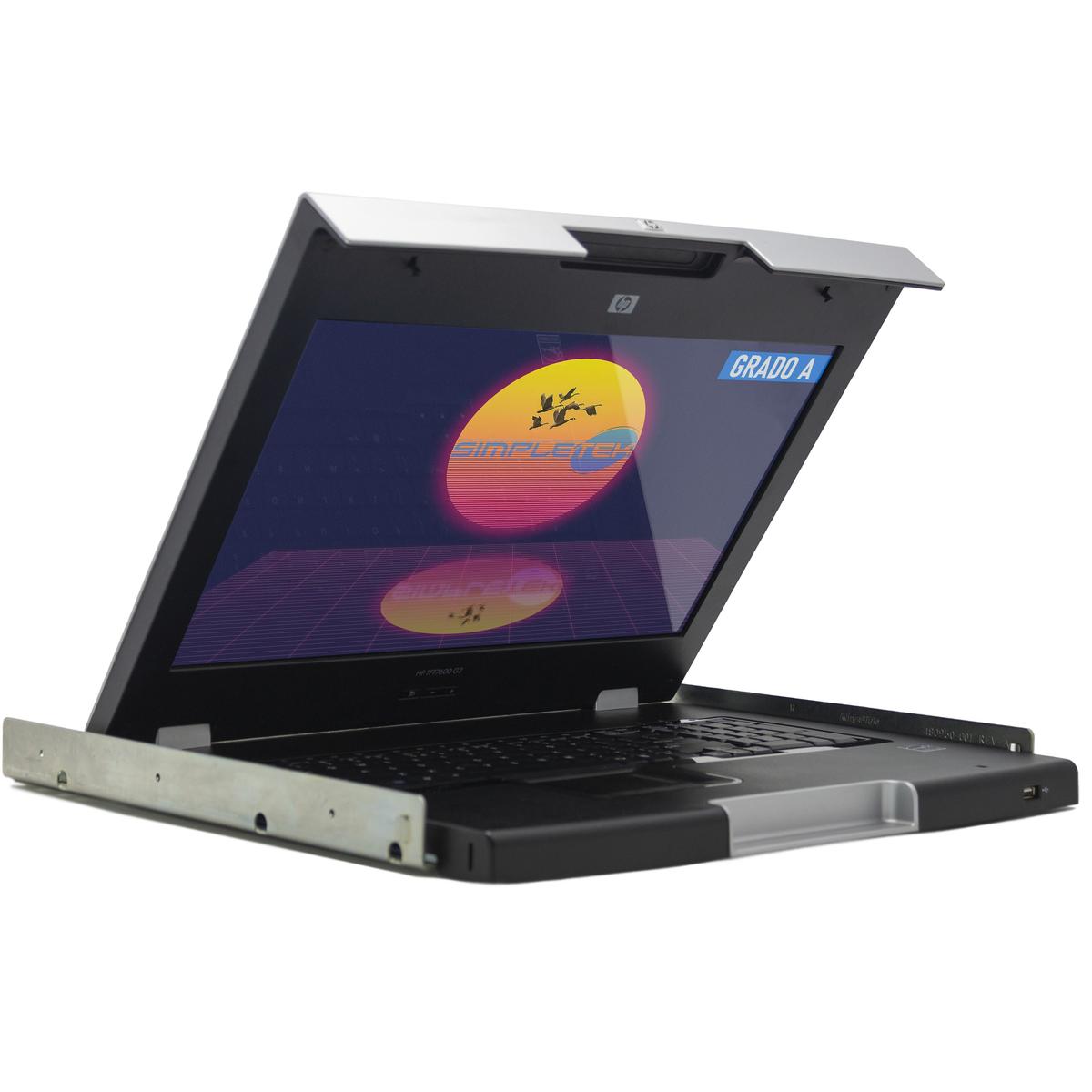 HP TFT7600 G2 AZ884A 602138-001 RACKMOUNT KEYBOARD 17" CONSOLE ...