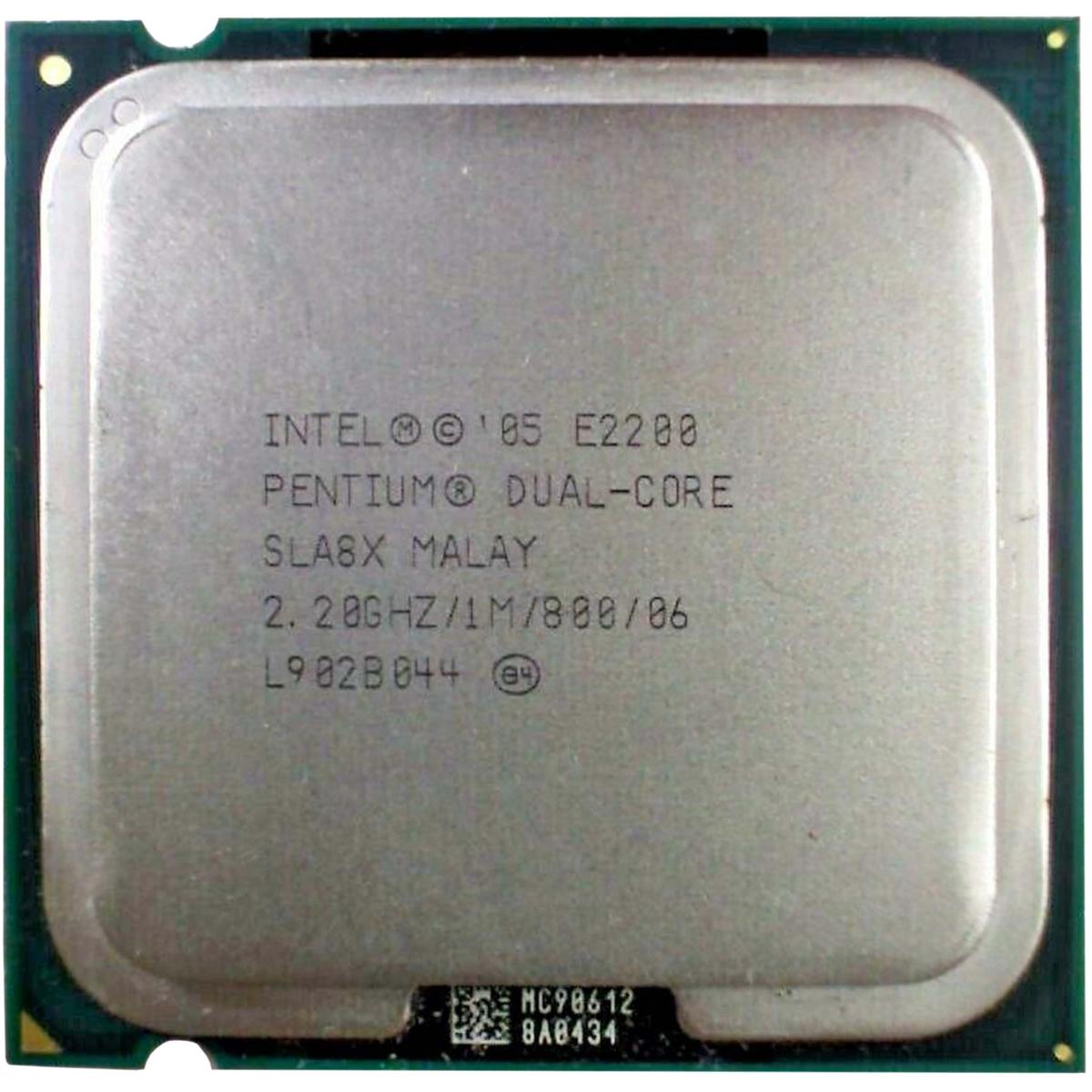 CPU LGA 775 INTEL PENTIUM E2200 2,20GHZ LGA775 PROCESSORE PC FISSO ...